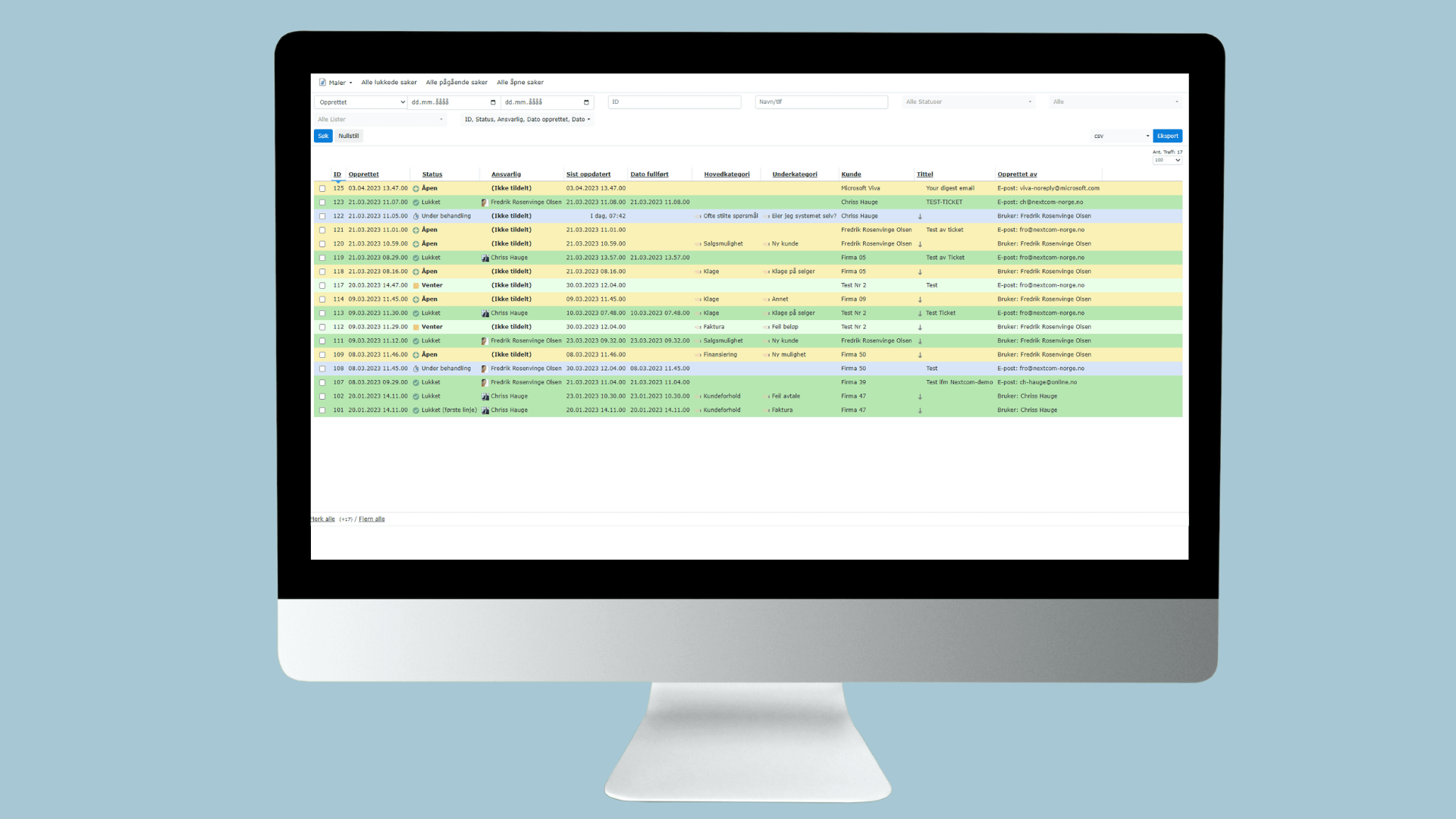 Effektiv kundeservice med Nextcom CRM - Nextcom Evolution AS | Work Smarter